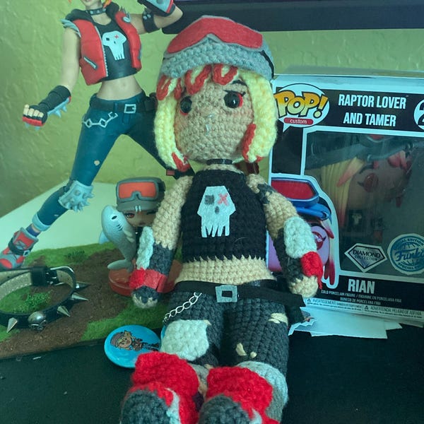 Fanmade Honkai Star Rail Amigurumi - Boothill Crochet Doll Amigurumi ...