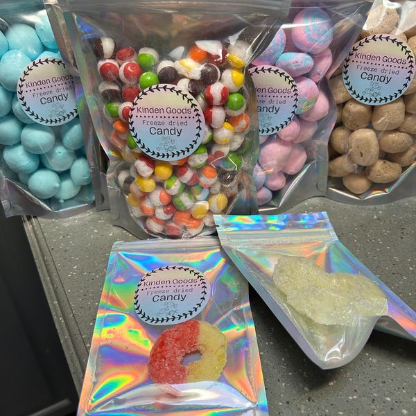 Freeze Dried Star Puffs, for Candy Lover, Freeze Dried Candy, Unique ...