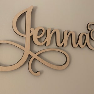 Custom Name Sign First Name. Personalized Name Sign Script | Etsy