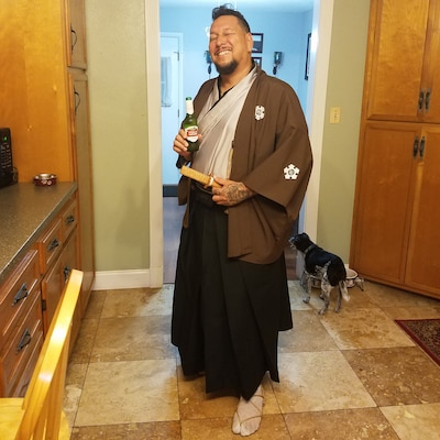 Custom Made to Order Japanese Yoroi Hitatare Hakama Pants Ninja Warrior ...