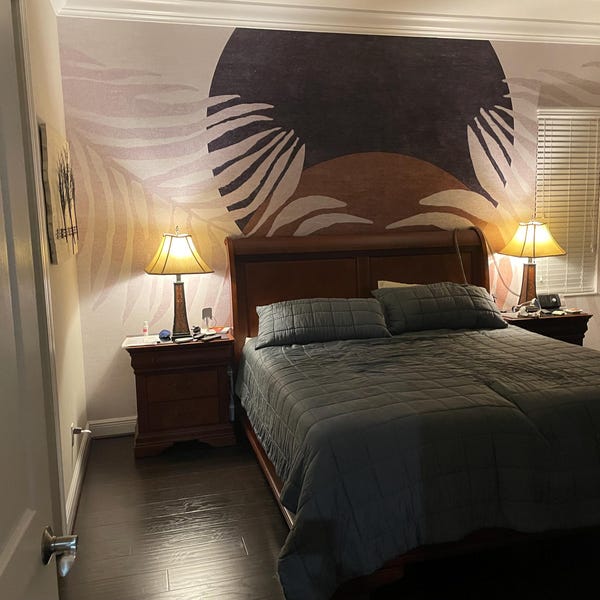 Magic Forest Design Kids Wallpaper, Fairy Forest Houses, Self-adhesive ...