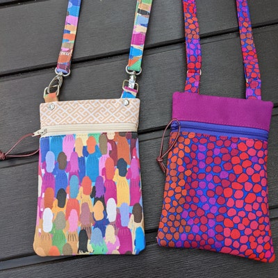 Sew a Crossbody Phone Gogo Bag Sewing Epattern Pdf File for Download ...