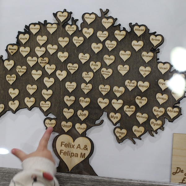 Rectangle Family Tree Sign Laser File - Etsy