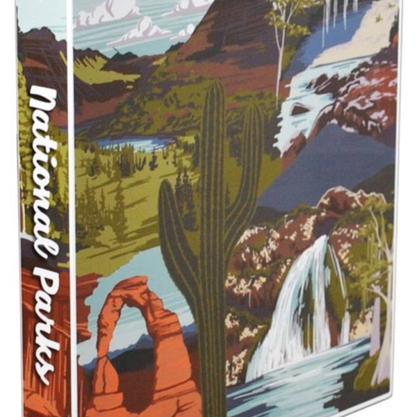 National Parks Brochure and Map Album, Includes 20 Pages, Holds 40 ...