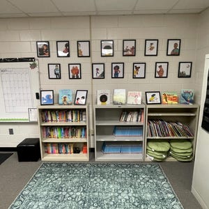 2nd & 3rd Grade Book Characters Gallery Wall Classroom Decor, Second ...