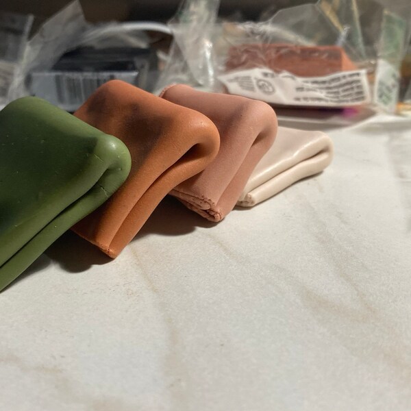 Polymer Clay Color Recipe,polymer Clay Color Mixing,earth Tones ...