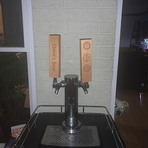 NFL Custom Beer Tap Handle Every Team Available Engraved Black 6 - Etsy