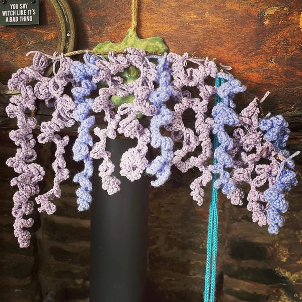 Crochet Wisteria Flower Pattern for Beginners - Pattern Only!! - Etsy