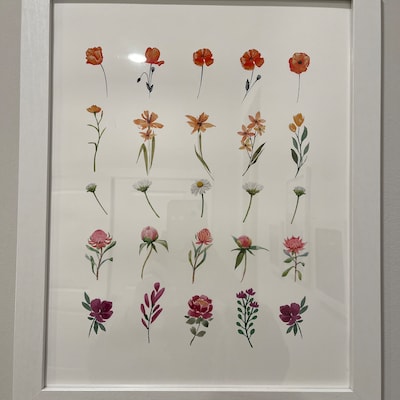 Subtle Lesbian Art Print, Lesbian Poster Floral Print Subtle Pride ...