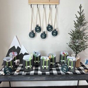 Kid Camping Canteen, Camping Party Favor, Camping Birthday, Adventure ...