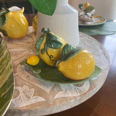 Avacado Corner Ruby CR Tropical Fruit Collection Salt and Pepper Shaker ...