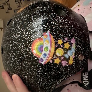 Rainbow UFO Sticker Transparent Sticker Vinyl Sticker Die Cut Sticker ...