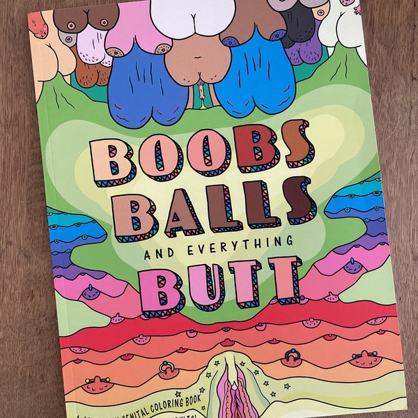 The Vagina Coloring Book A Very Vulvacious Coloring Book For Adults Etsy