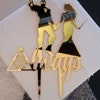 Volleyball Birthday Cake Topper Female Volleyball Player Cake - Etsy