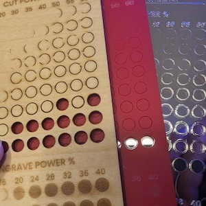 Honeycomb Bed Pin Size Test Tool, Laser Hold Down Pins, Crumb Tray Pins ...