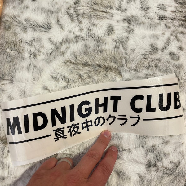 Dummy Thicc Vinyl Decal | for JDM Car Drift Funny Meme Window Sticker ...