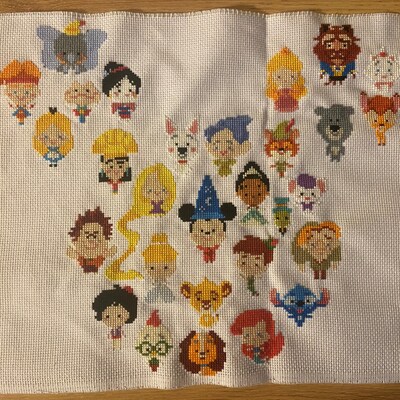 Mini Villains Cross Stitch Pattern Villains Mini Pixel - Etsy