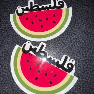 Palestine Watermelon Sticker, Palestinian Sticker, Palestine Sticker ...