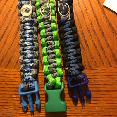 5/8 Webbing Slot Plastic Buckles for Paracord Bracelets 20 Color ...