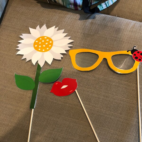 Printable Teacher Photo Booth Props - School Photobooth Props - Geek ...