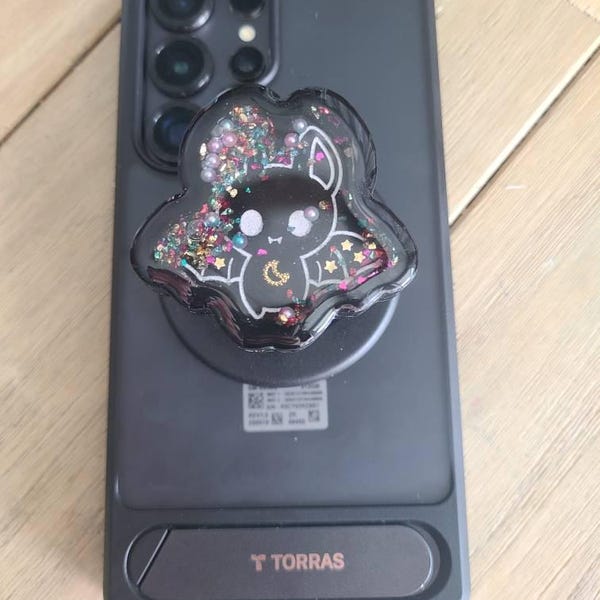 Bat Shaker Popsocket™, Kawaii Popsocket, Kawaii Bat Shaker Popgrip ...