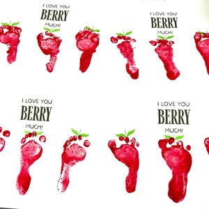 Handprint Calendar 2024 Footprint Art Calendar 2024 Calendar Handprint ...