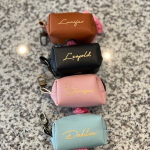 Custom Dog Gifts, Poop Bag Holder, Dog Poop Bag Case, Sanitary Pouch ...