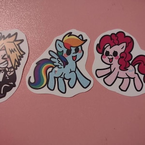 My Little Pony Sticker Page - Etsy