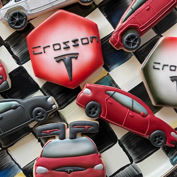 Tesla Cookie Cutter Pack - Etsy