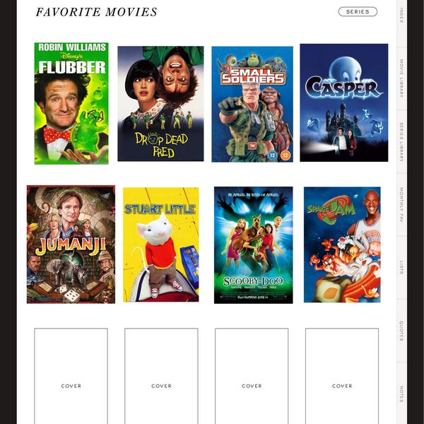 The Movie Club Digital Journal | Movie/series Reviews | Movie Log for ...