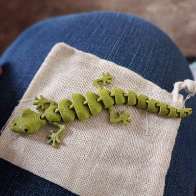 Kitty Lizard Articulated Cat Toy - Etsy