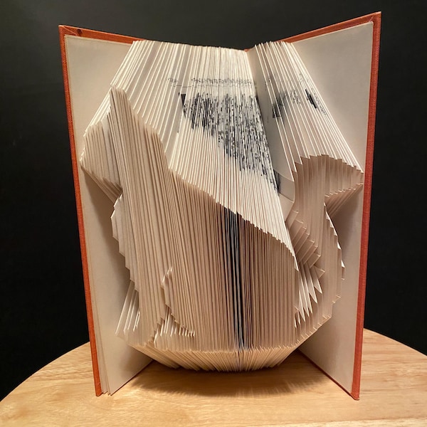 Book Folding Pattern - CAT - 2 Different Sizes Included 292 and 340 ...