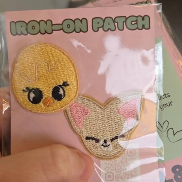 Stray Kids CHK CHK BOOM Inspired Embroidery Iron on Patch Set for ...