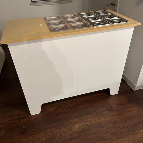 Ematik Foldable Tables Countertops for Charcuterie Table Cart , Candy ...