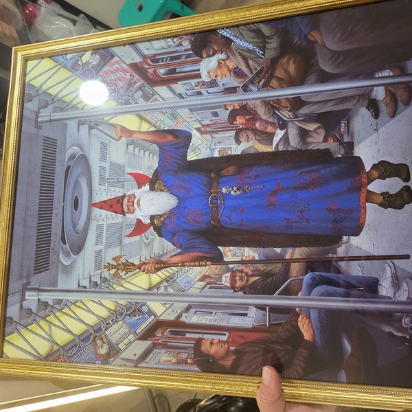 THE GOLDEN WIZARD Art Print, Signed and Numbered by the Artist on Epson ...