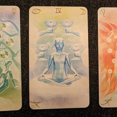 Single Cards From the Prism Tarot Brilliant Cut - Etsy