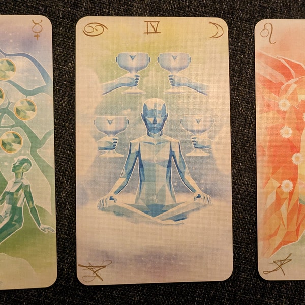 Single Cards From the Prism Tarot Brilliant Cut - Etsy
