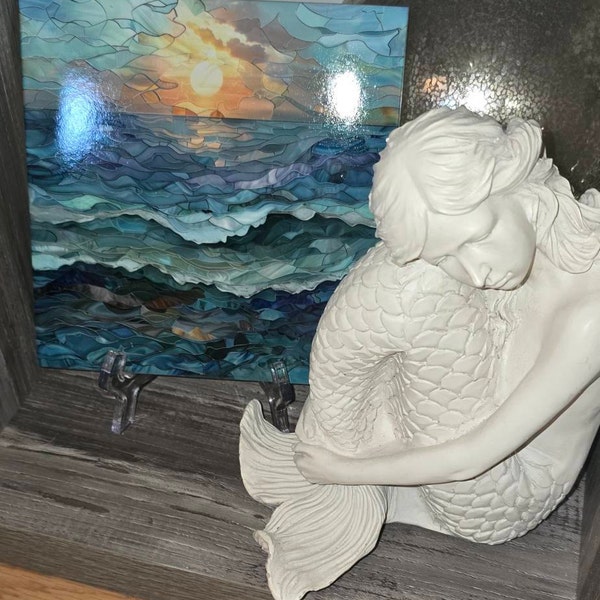 Werewolf Stained Glass Window Cling Werewolf Window Film Werewolf ...