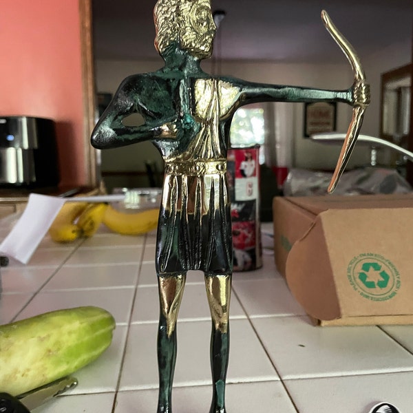 Personalized Bronze Paperweight Gift,office Decor, Clay Pigeon ...