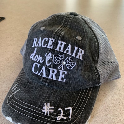 Personalized Racing Hats Name Number BLING Race Day is the Best Day ...