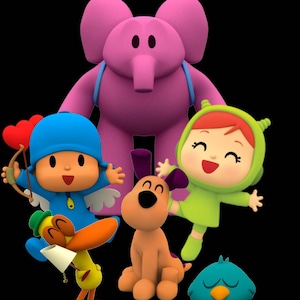 Pocoyo Photo Booth Frame, Pocoyo Birthday Party, Pocoyo Printable ...