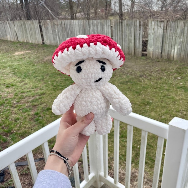 PDF Mushroom Crochet Pattern, Crochet Mushroom, Toadstool Crochet Pattern, Forest Crochet ...