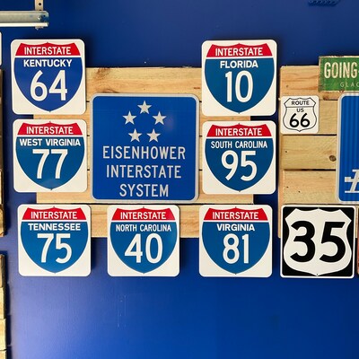 Personalized Street Sign Road Sign Highway Sign Made to - Etsy