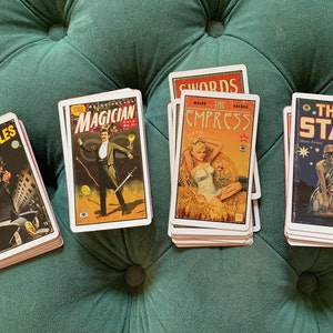 The Pulp Tarot Full Tarot Deck - Etsy