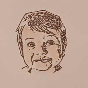 Face Stamp / Make the Stamp in Your Likeness / Custom Portrait Stamps ...