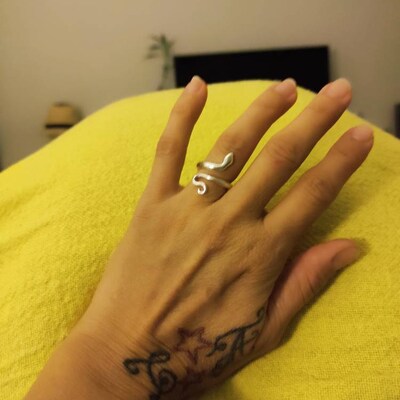 Sadhguru Ring Consecrated Isha Copper Snake Ring Sadguru - Etsy