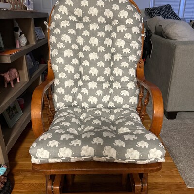 Glider Cushions/rocker Cushions/ Rocking Chair Cushions/ Glider Rocker ...