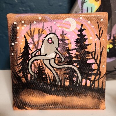 Complete Cryptid Buddy Sticker Pack Fantasy Mothman Sasquatch Bigfoot ...