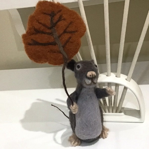 PDF Needle Felted Mouse Tutorial, Mouse Tutorial,needle Felted Animal ...