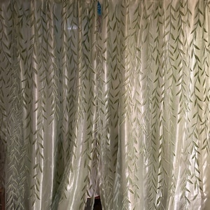 Rococo Elegant Romantic Blue Lace Ruffle Edge Curtains, Floral ...